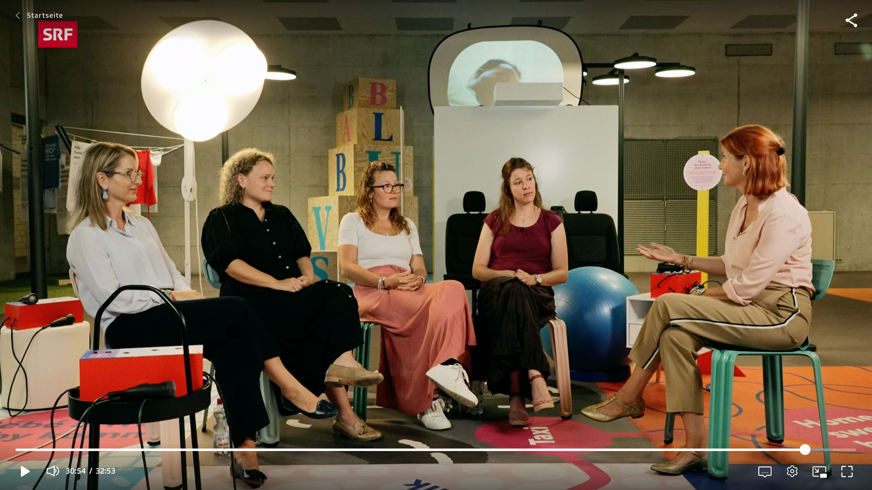 Unsere Mutter-Kind-Abteilung im Beitrag von SRF Puls - Spital Affoltern AG